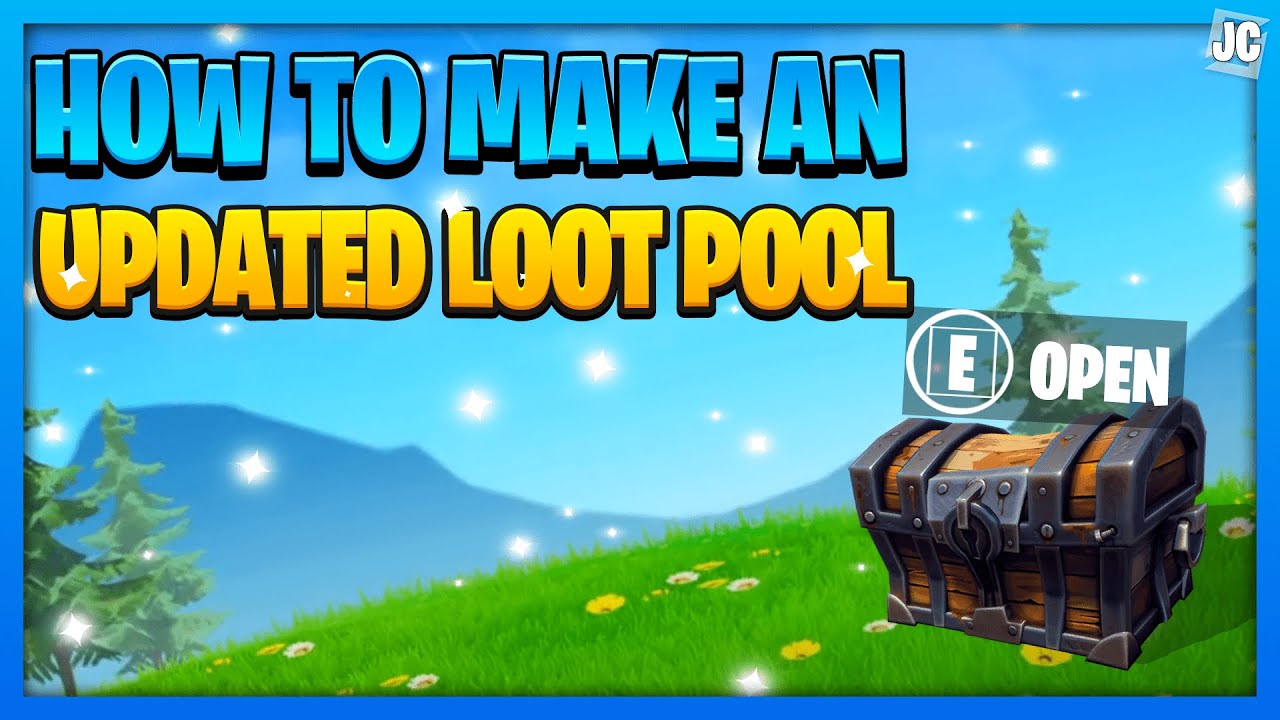 How to make an UPDATED LOOT POOL in Fortnite Creative - YouTube