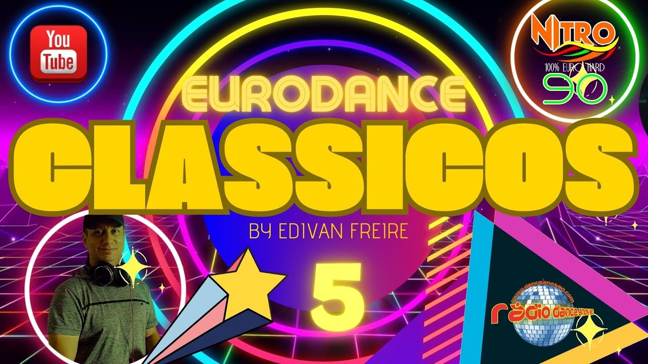 NITRO 90 ESPECIAL CLASSICOS 5 DO EURODANCE 90's RADIO DANCE ANOS 90 ...