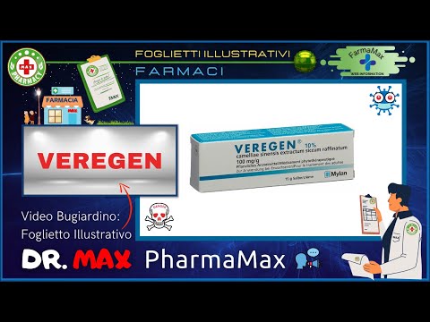 ❓ Cos'è il 💊 Farmaco VEREGEN 🗺️ Foglietto Illustrativo Bugiardino Salute