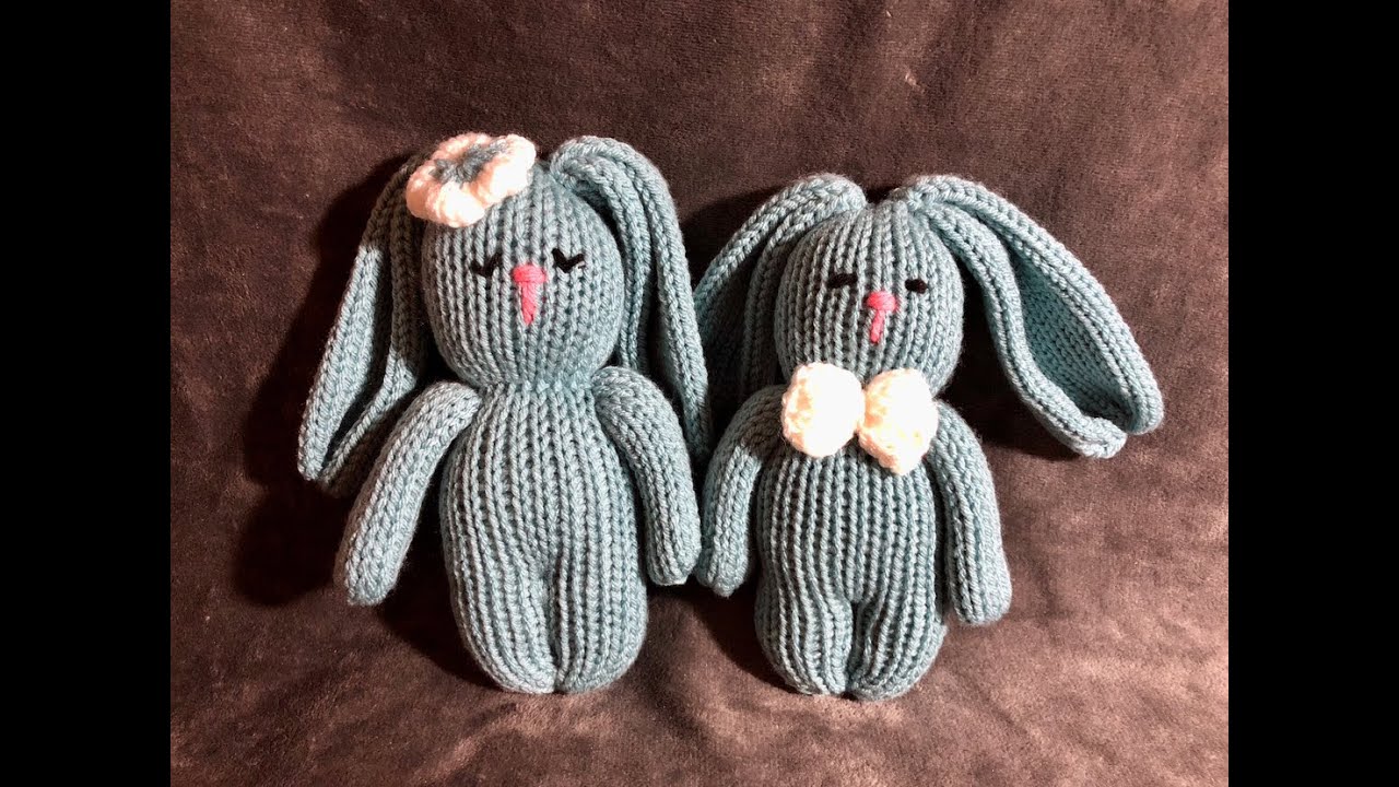 We Are Knitting A Bunny On The Circular Knitting Machine. Bunny Part 1 ...