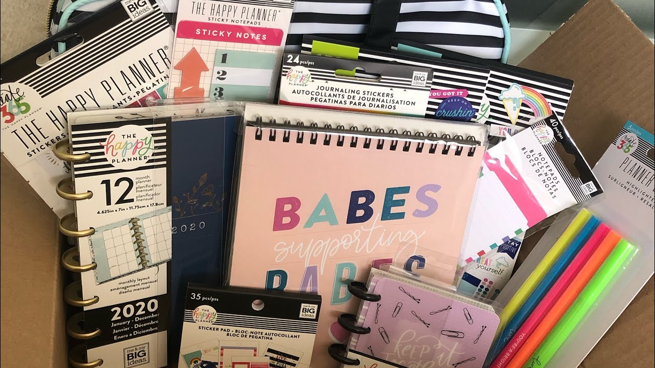 Unboxing Mystery bag |Happy Planner - YouTube