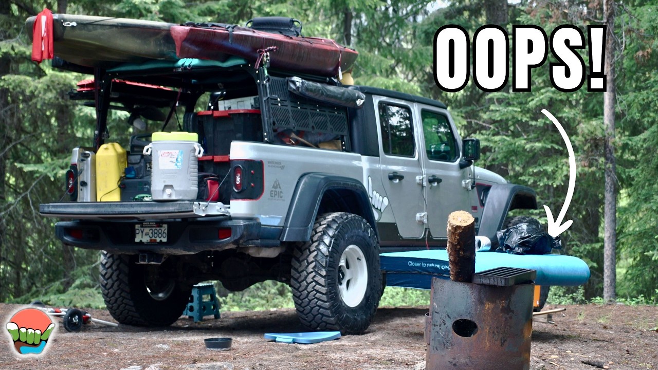 Nice drive, BETTER FISHING! Jeep Gladiator Ecodiesel - YouTube