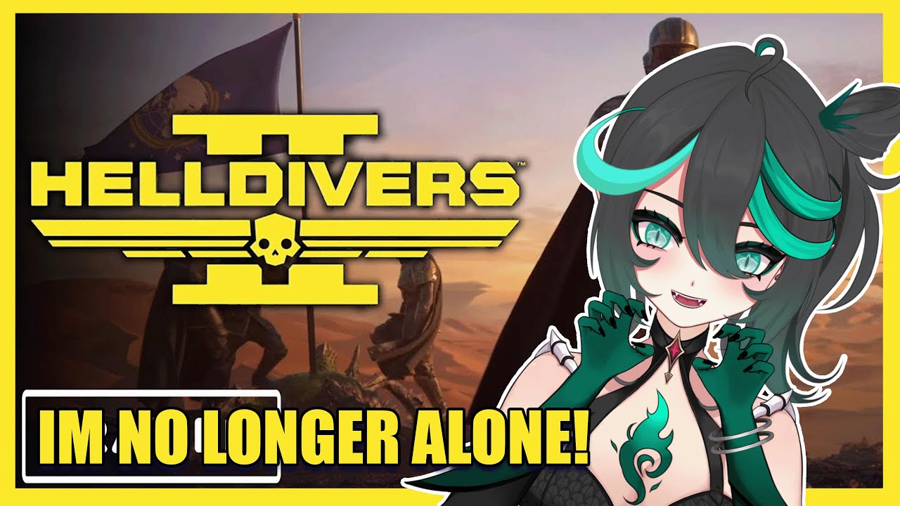 HELLDIVERS 2 〗I AM NOT LONGER ALONE! // HELLDIVER DIFFICULTY AT THE END! - YouTube
