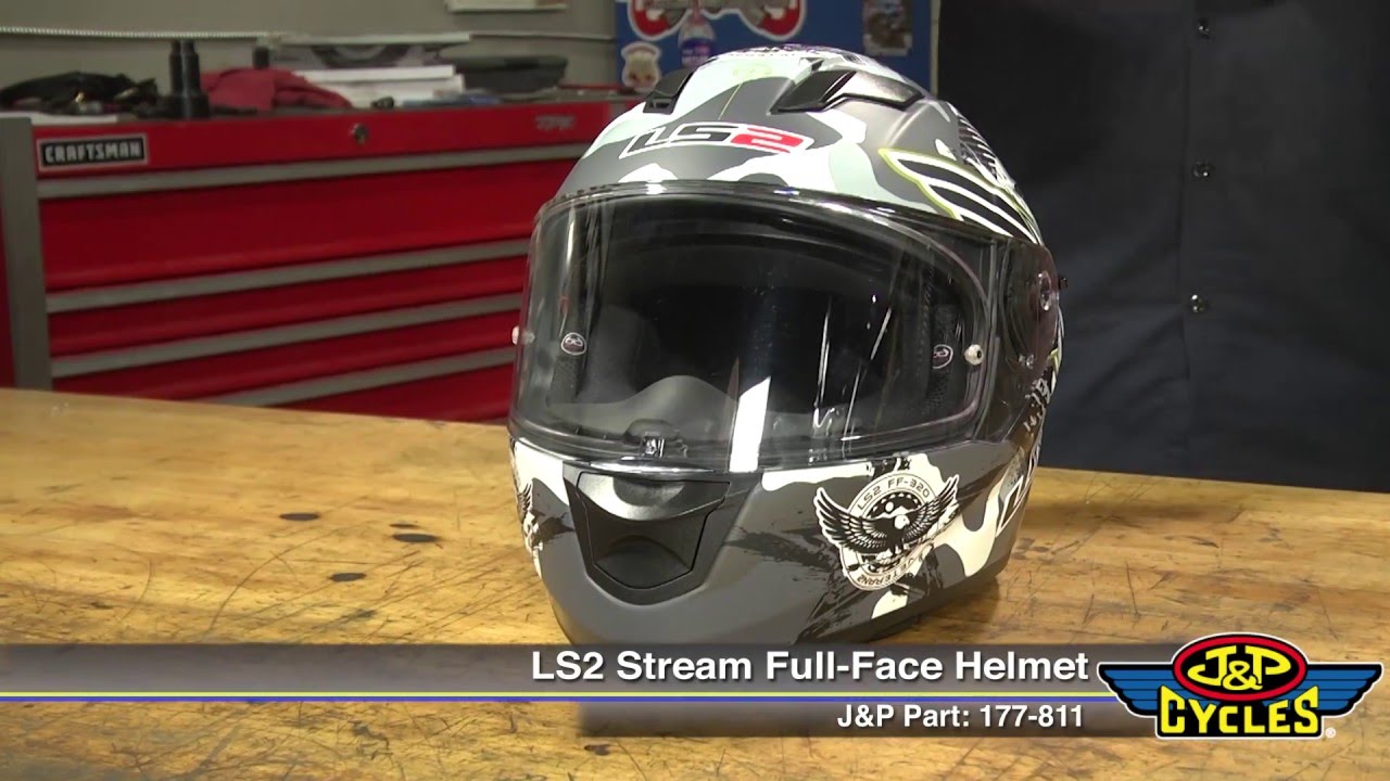 LS2 Stream Full-Face Helmet - YouTube
