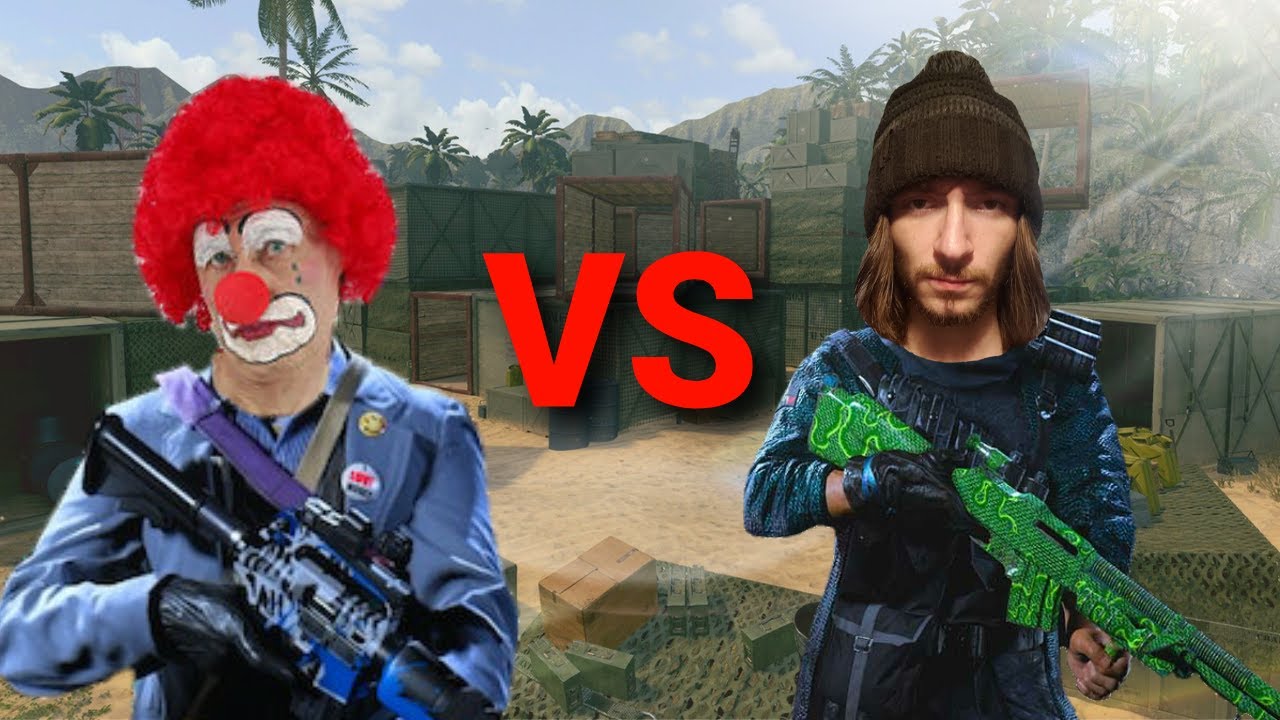 Angry guy challenged me to a 1v1! - YouTube