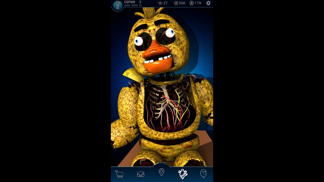 Deathscreen Chica Workshop Animation FNAF AR - YouTube