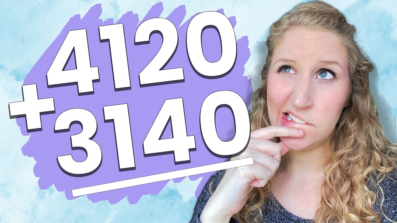 Adding Large Numbers - Multi-Digit Addition - YouTube