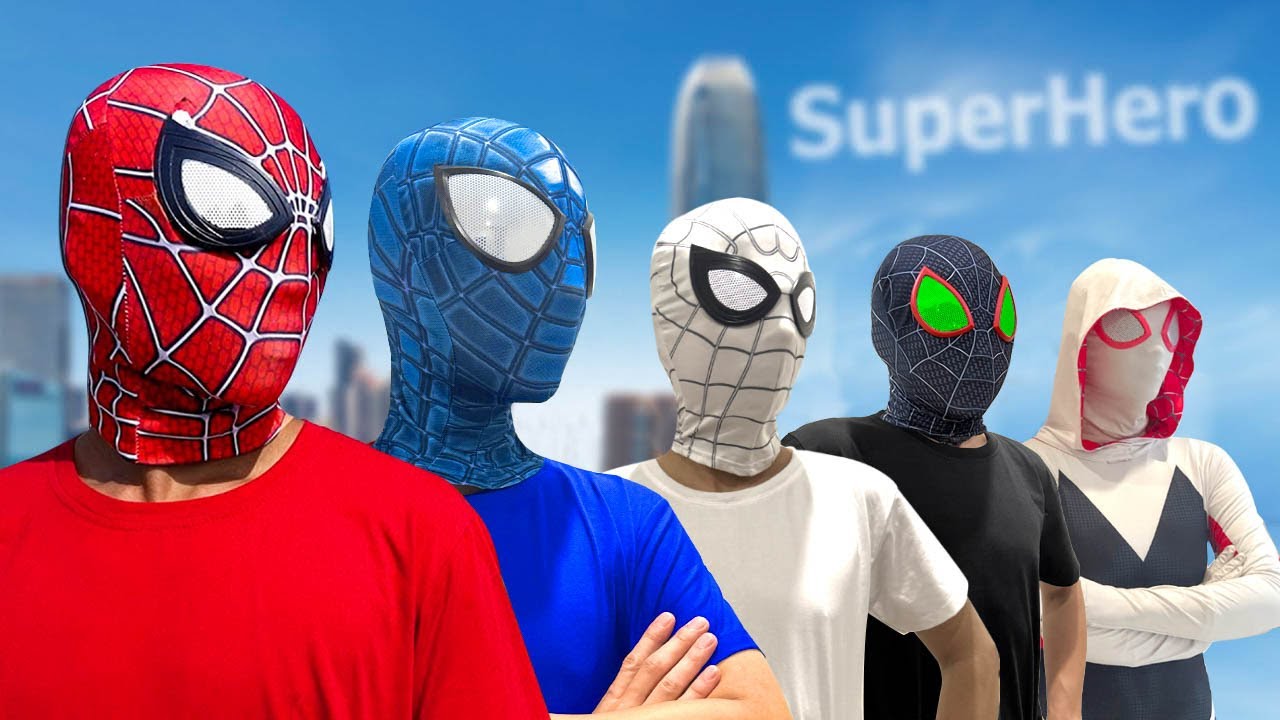PRO 5 SUPERHERO TEAM || Hey Spider-Man , Go To Trainning....!!! ( Funny ...