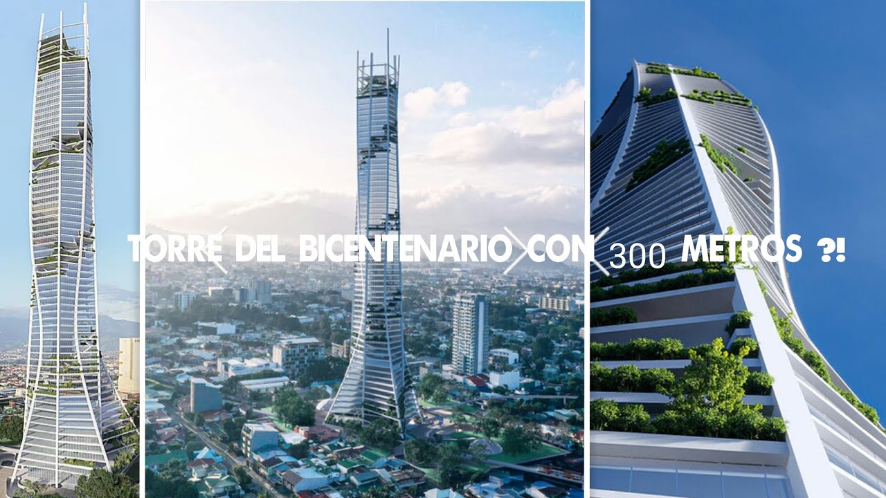 300 METROS ! 65 PISOS SÚPER TORRE DEL BICENTENARIO SAN JOSÉ COSTA RICA ...
