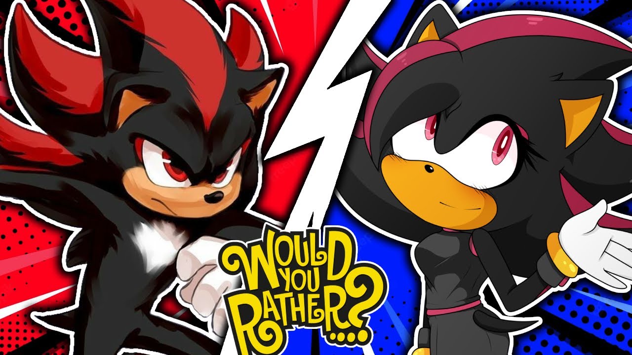Movie Shadow and Shadina Play Would You Rather!! - YouTube