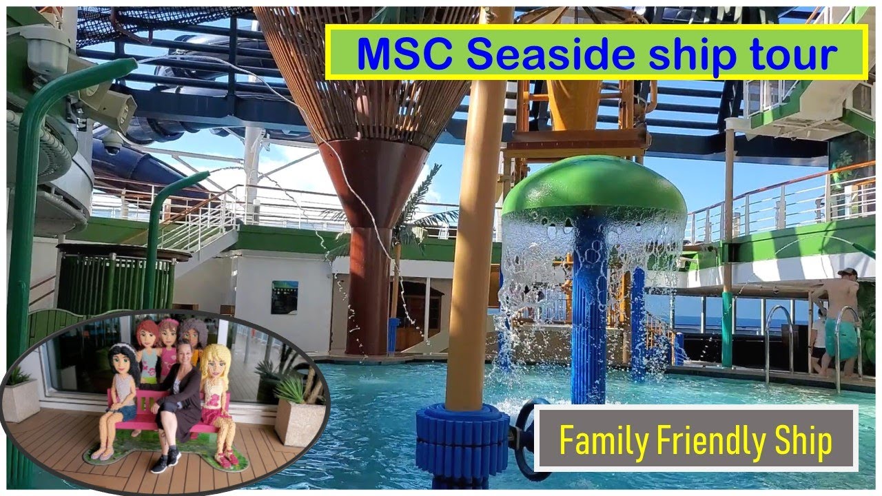 Explore the Majesty of MSC Seaside Ship Tour - YouTube