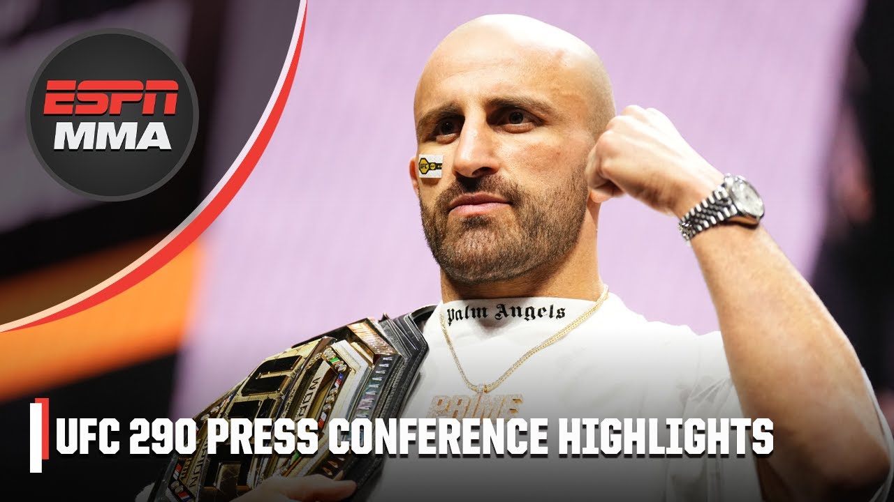 UFC 290 Press Conference Highlights | ESPN MMA - YouTube