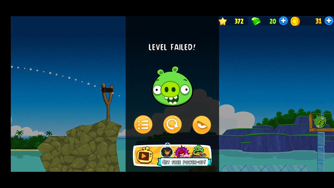 Angry Birds Level Failed #2 - YouTube