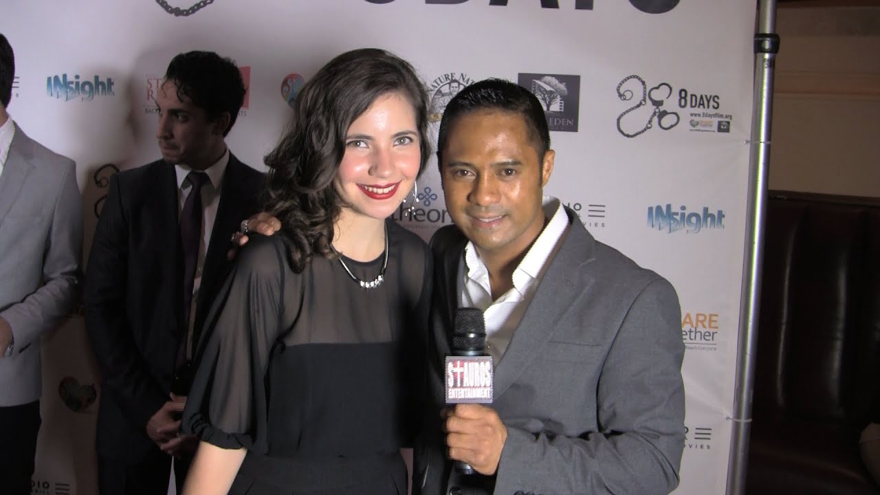 NICOLE SMOLEN w/ TYRONE TANN - 8 DAYS Premiere - YouTube