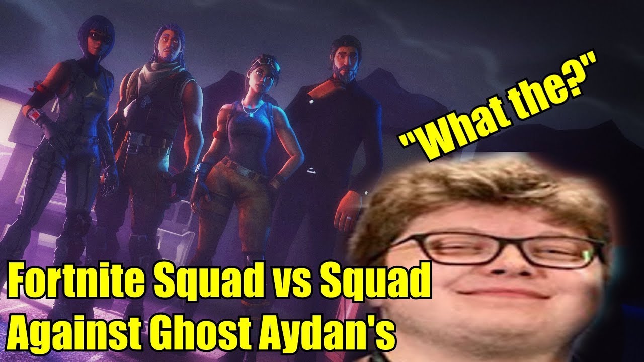 Fortnite AK's Squad vs Ghost Aydan's Squad - Crazy Build Fight! - YouTube