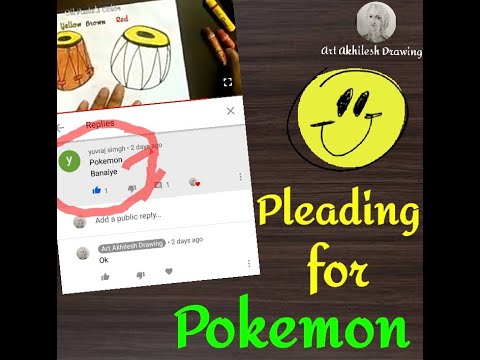 How to draw Pokemon || Easy tutorial for beginners || Pleading by ...