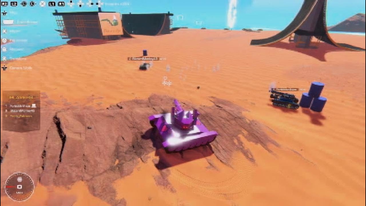 Fighting With All Sorts Of Tanks [Trailmakers] - YouTube