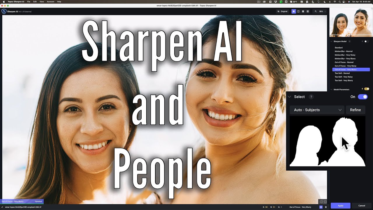 How Is SHARPEN AI on PEOPLE? - YouTube