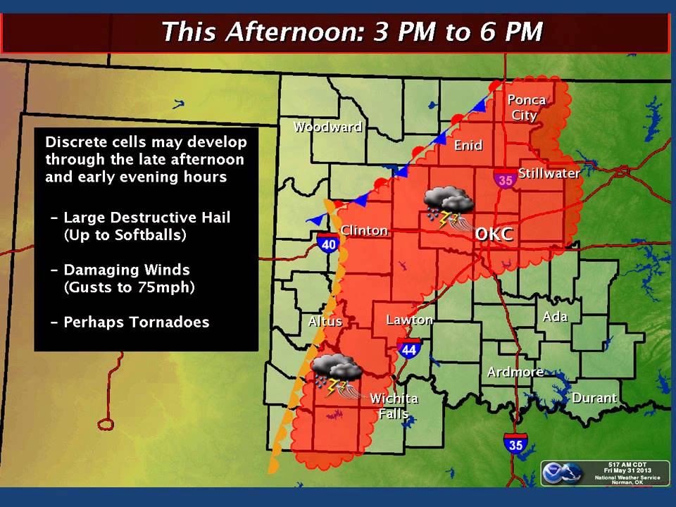Severe Weather Update - 745 am Fri May 31, 2013 - YouTube