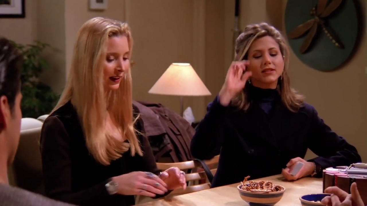 Friends - Girls Learn to Play Poker, Rachel's Interview. - YouTube
