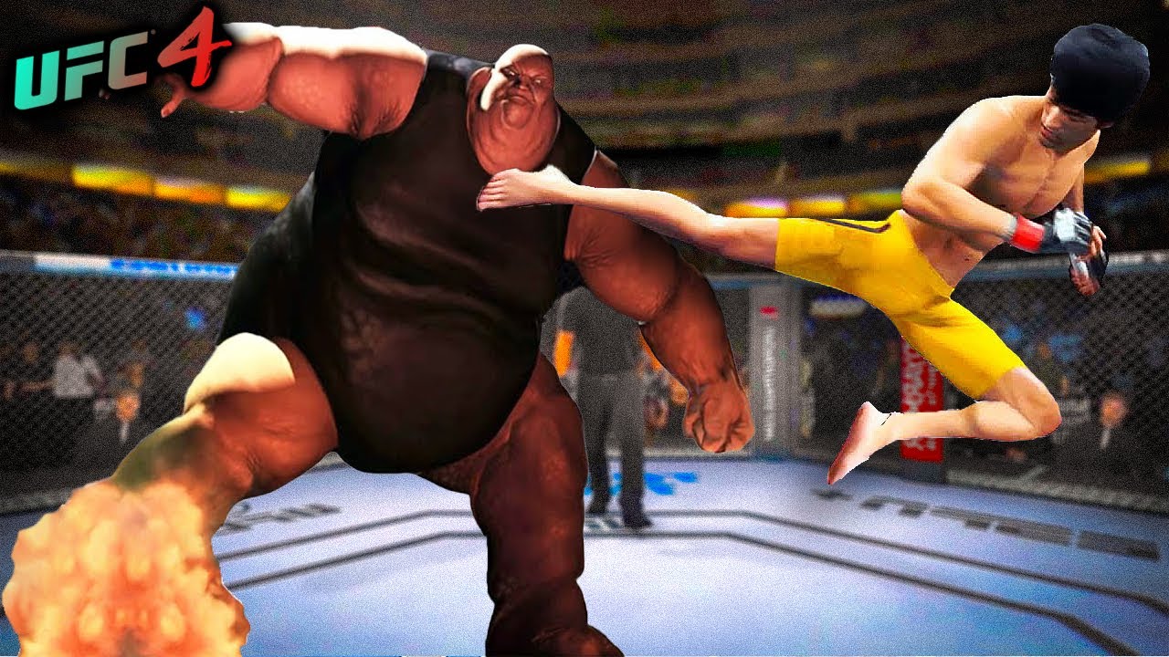 Big Blob vs. Bruce Lee (EA sports UFC 4) - rematch - YouTube