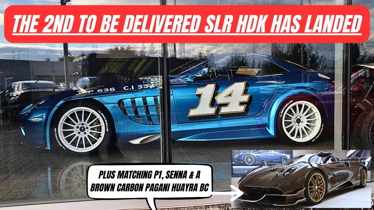 THE 2ND MERCEDES SLR HDK TO BE DELIVERED IN THE WORLD, BROWN CARBON ...