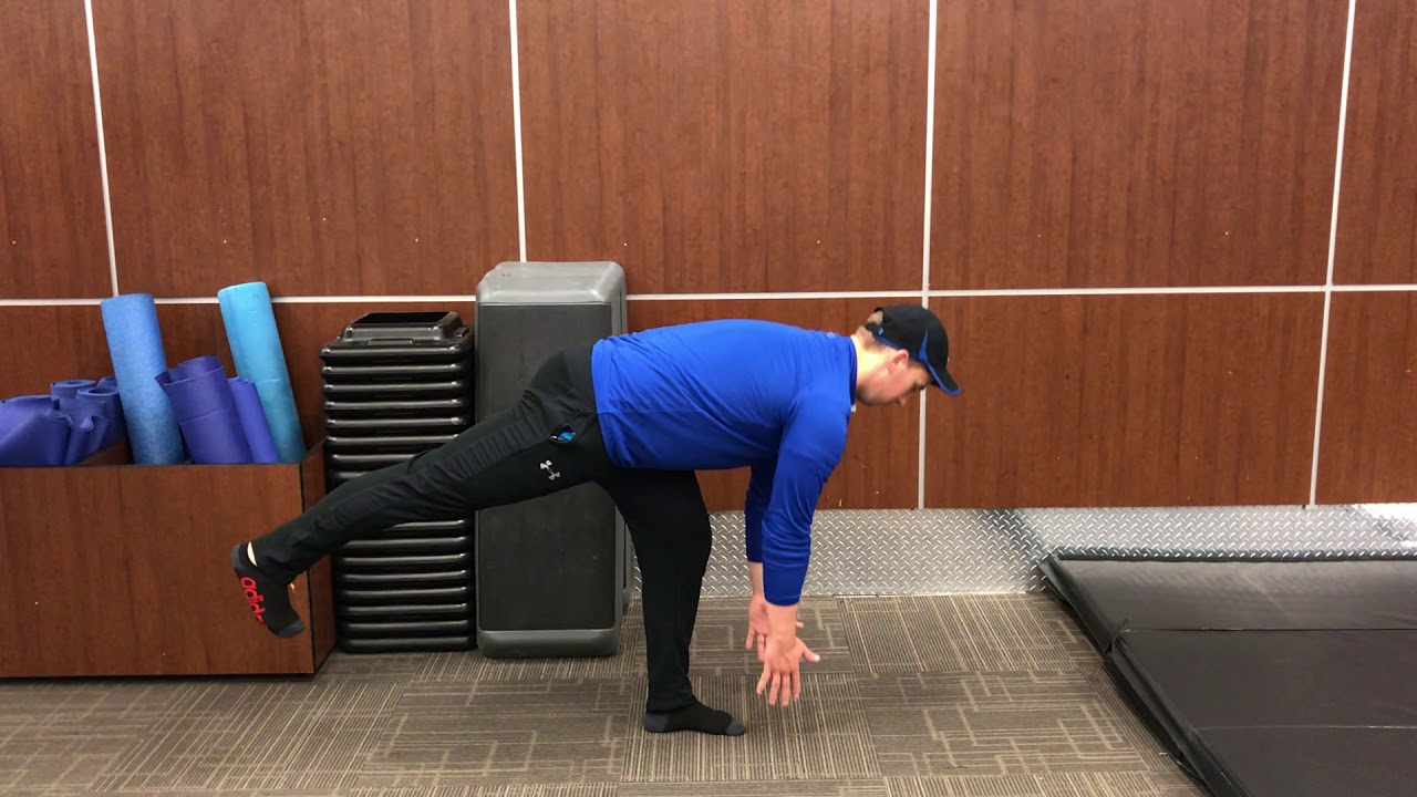 Single Leg Stiff Leg Deadlift - YouTube