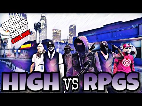 GTA Online | HIGH vs RPGS | RnG | Crew Battle - YouTube