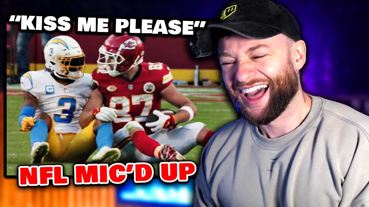 SOCCER FAN REACTS TO NFL MIC'D UP *THIS IS HILARIOUS* - YouTube
