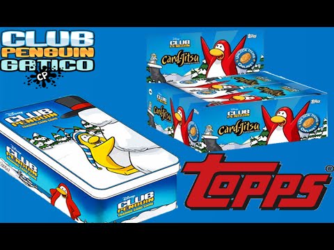 Club Penguin Card Jitsu Topps Collection #1 - YouTube