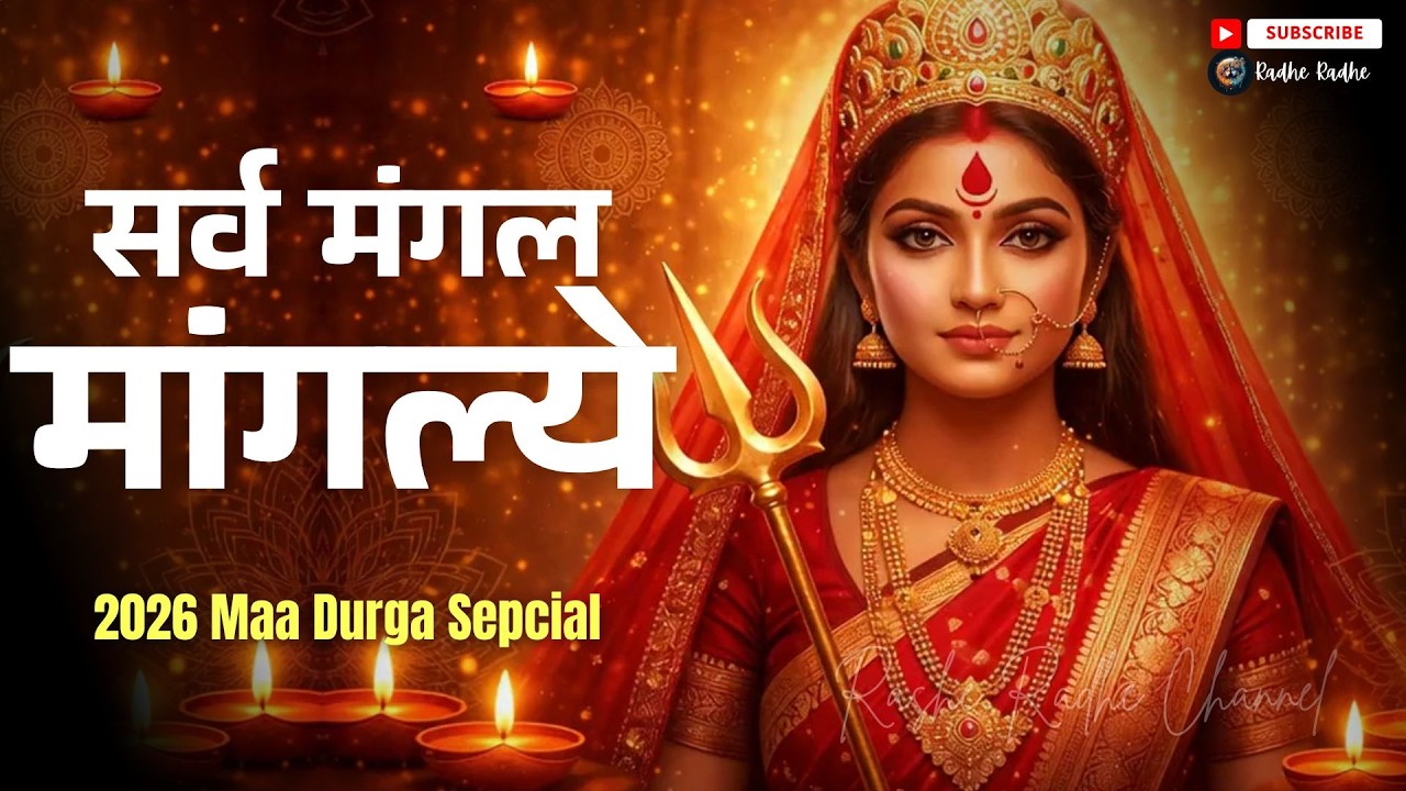 Powerful Goddess Durga Chanting | Sarva Mangal Mangalye | Durga Maa ...