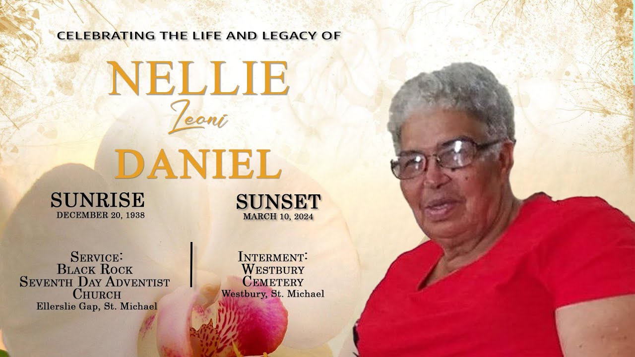 Celebrating the Life & Legacy of Nellie Leoni Daniel - YouTube