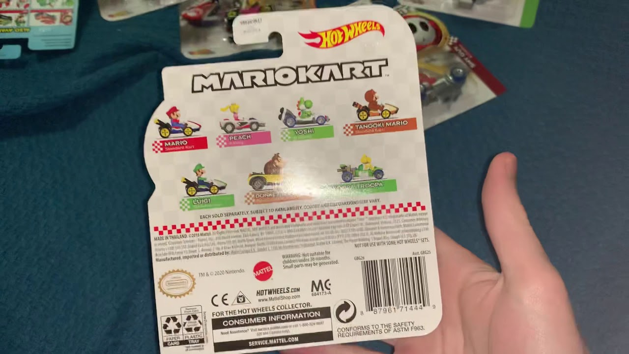 My Mario Hot Wheels Die-Cast Collection - YouTube