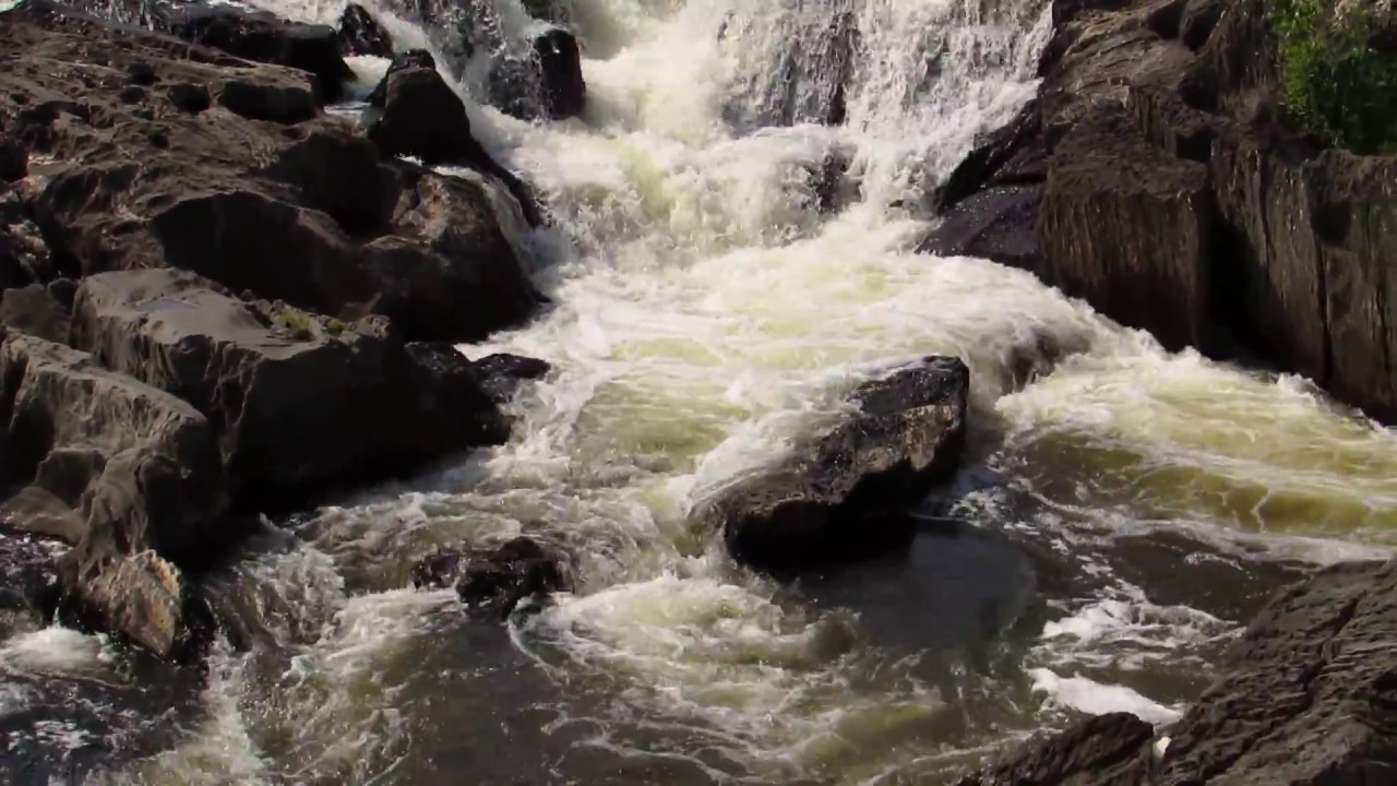 Briggs Falls; Oakville, New Brunswick - YouTube