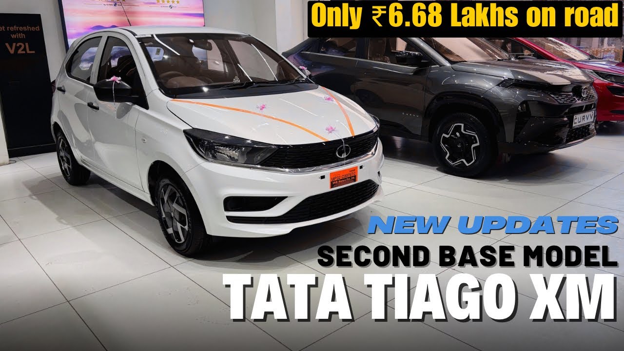 Tata Tiago XM 2025 model petrol detailed review | Second base model ₹6. ...