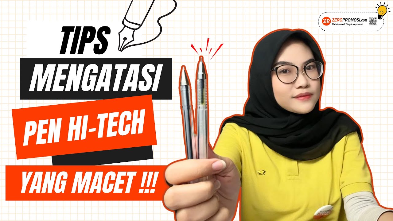Tips Mengatasi Pen Hitech Yang Macet! - YouTube
