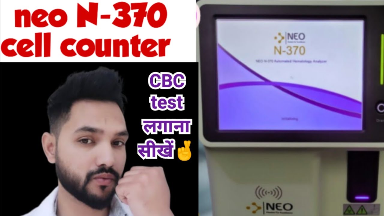 NEO N-370 Cell counter | Neo-n370-3-part-cell-counter | CBC 3 part cell ...