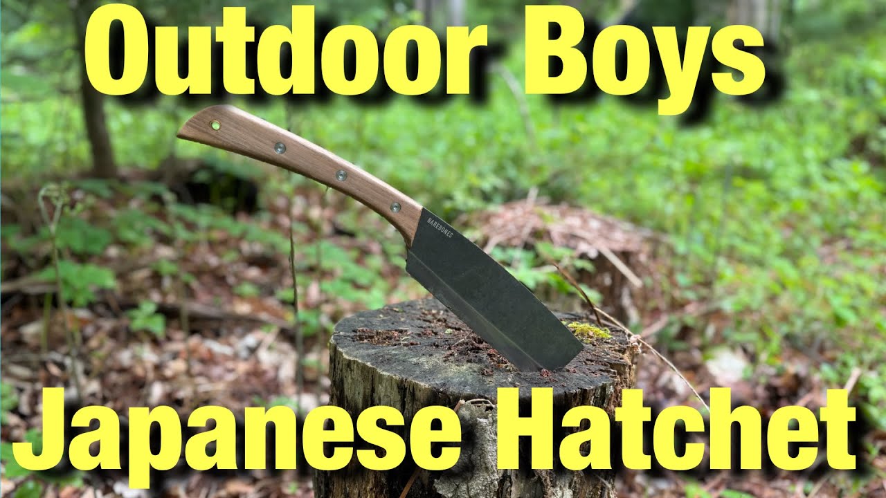 @OutdoorBoys Japanese Hatchet Giveaway - YouTube