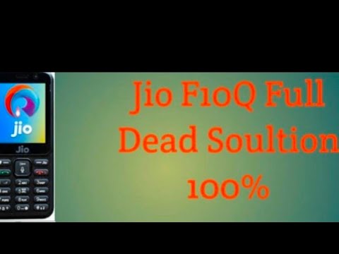 jio F10Q DEAD HONG LOGO - YouTube