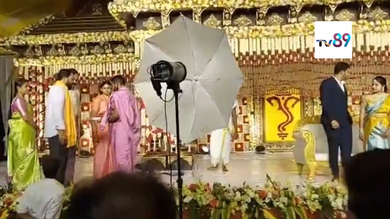 Chintamaneni Prabhakar Daughter Marriage 1 | TV89 Telugu - YouTube