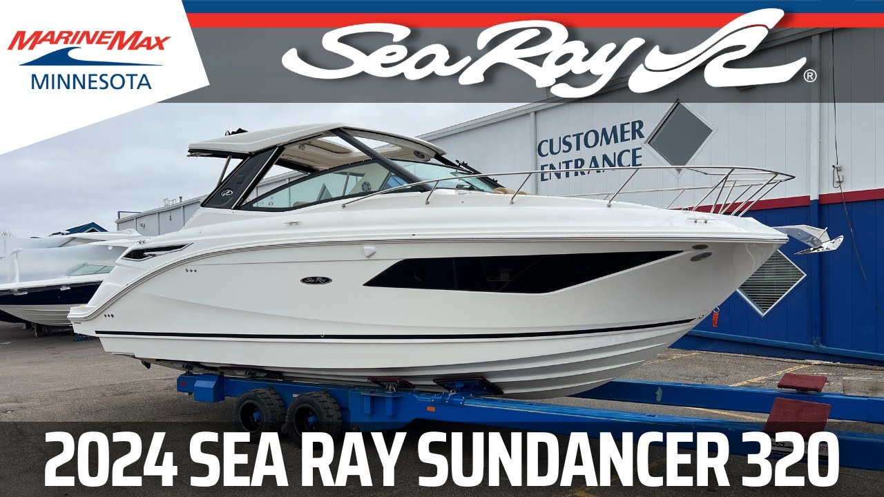 2024 Sea Ray Sundancer 320 | MarineMax Rogers - YouTube