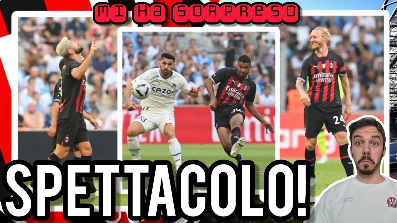 MILAN SPETTACOLO! LUI MI HA STUPITO! EMOZIONE KJAER! E DAL MERCATO ...