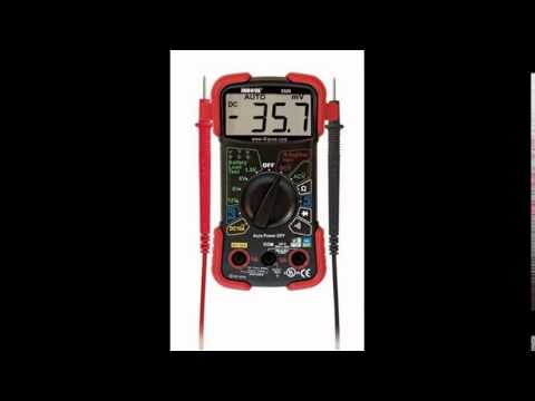 INNOVA 3320 Auto-Ranging Digital Multimeter - YouTube