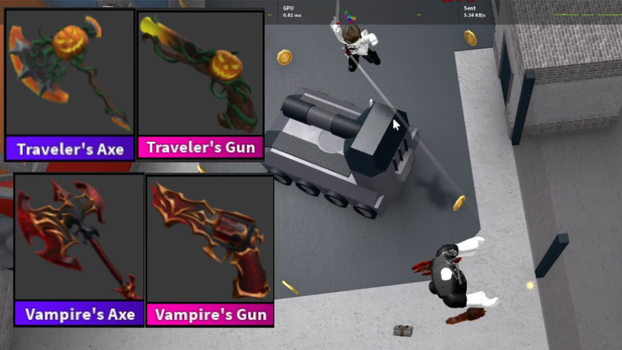 MM2 TRAVELER SET X VAMPIRE SET MONTAGE (Murder Mystery 2) - YouTube