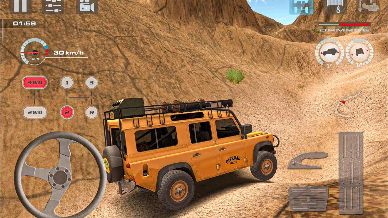 Ultimate Off-Road Adventure | Realistic 4x4 Driving Simulator Gameplay ...