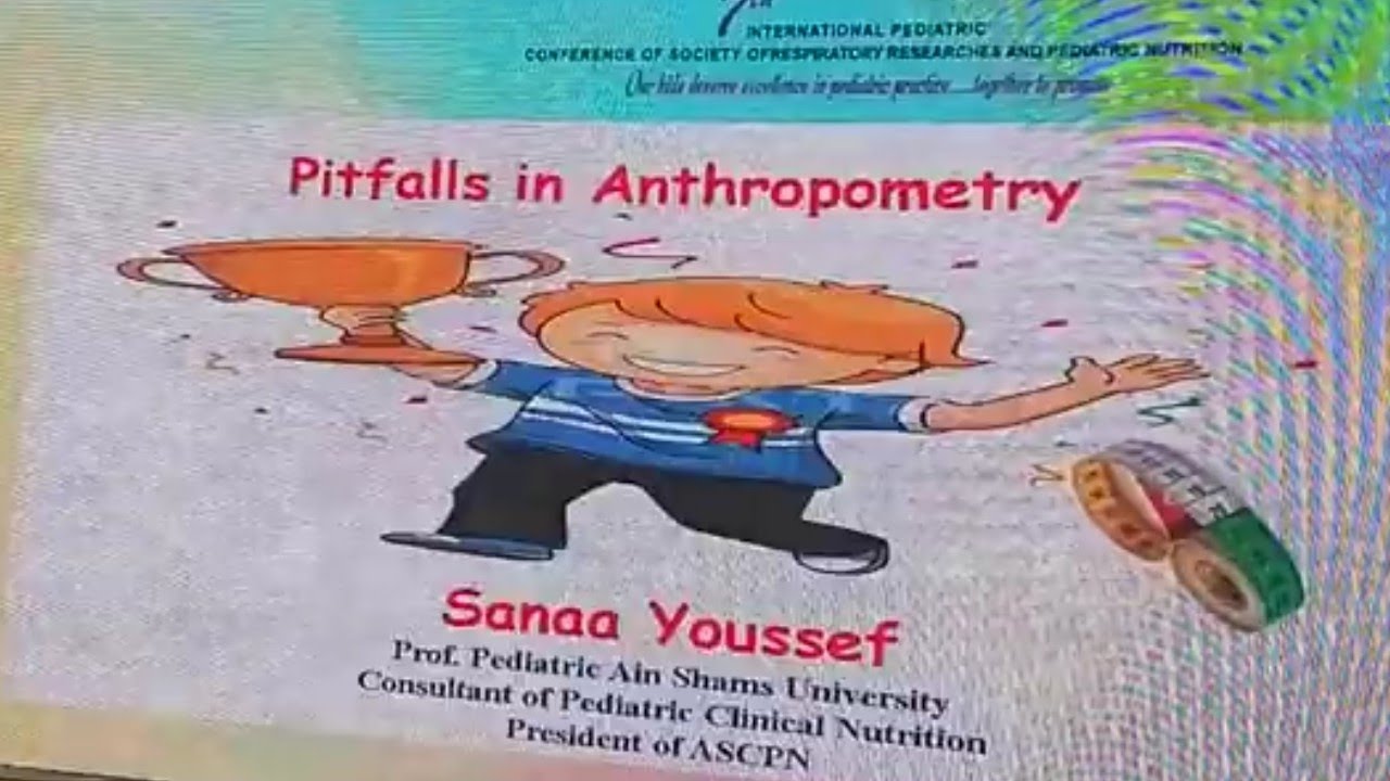 Pitfalls in Anthropometry. Prof Sanaa Youssef - YouTube