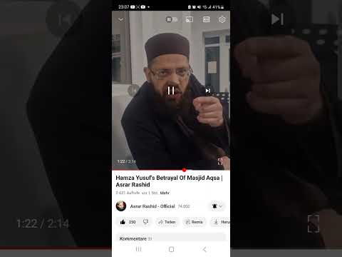 HAMZA YUSUF HADDİNİ AŞTI! ALLAH ISLAH ETSİN SENİ #mescidiaksa #masjidalaqsa #alaqsa #jerusalem #quds