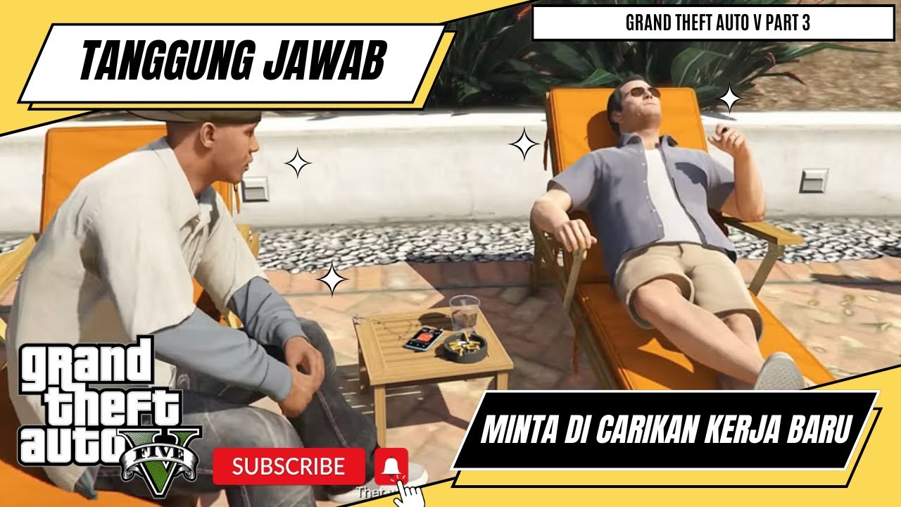 MICHAEL ADALAH AKU - GRAND THEFT AUTO V PART 3 - YouTube