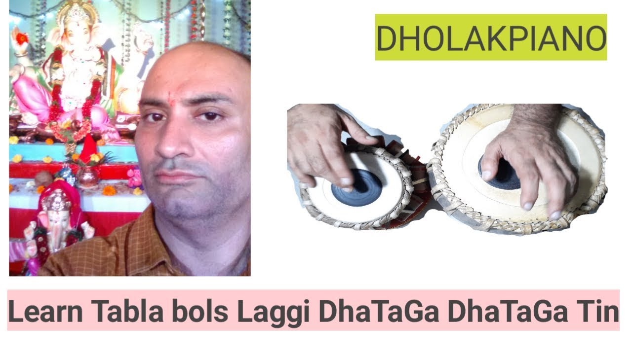 Learn to play Tabla bols DhaTaGa DhaTaGa Tin basic tabla lesson - YouTube