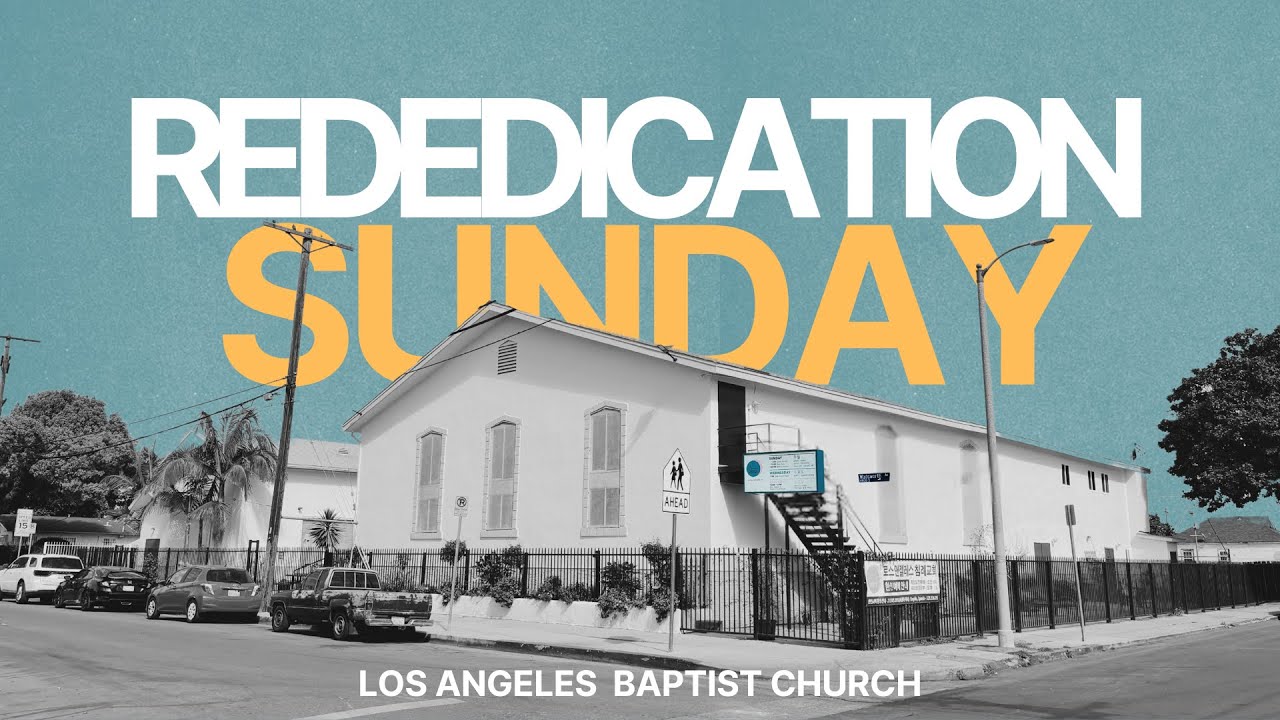 Rededication Sunday (March 9, 2025) - YouTube